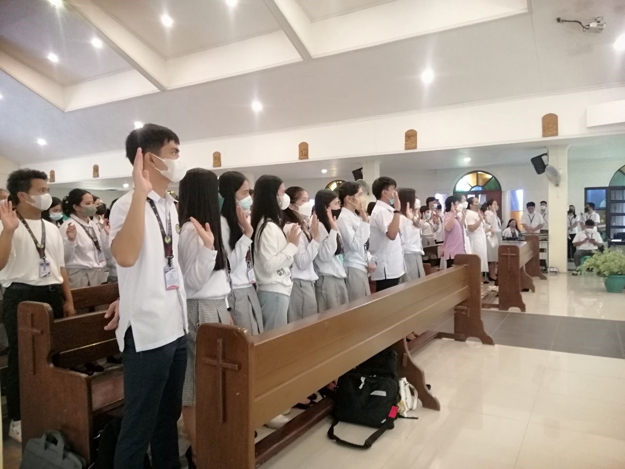 Pillarican student leaders accept the challenge through Oath-taking and ...